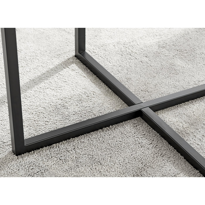 Canora Grey Adler Round Dining Table Set with Shelf & 4 Luxury Modern ...